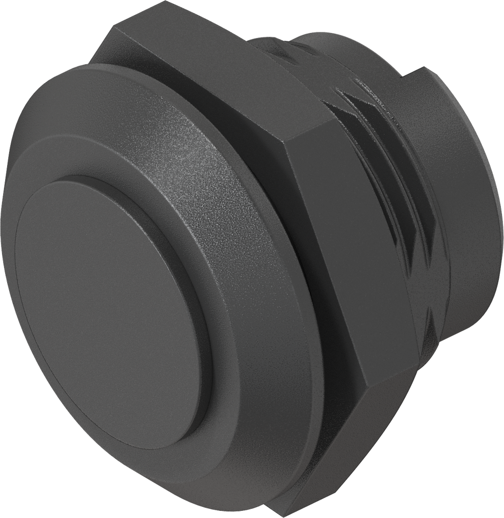 Blind plug, Polyamide GF black; 1000-U936 screw-on